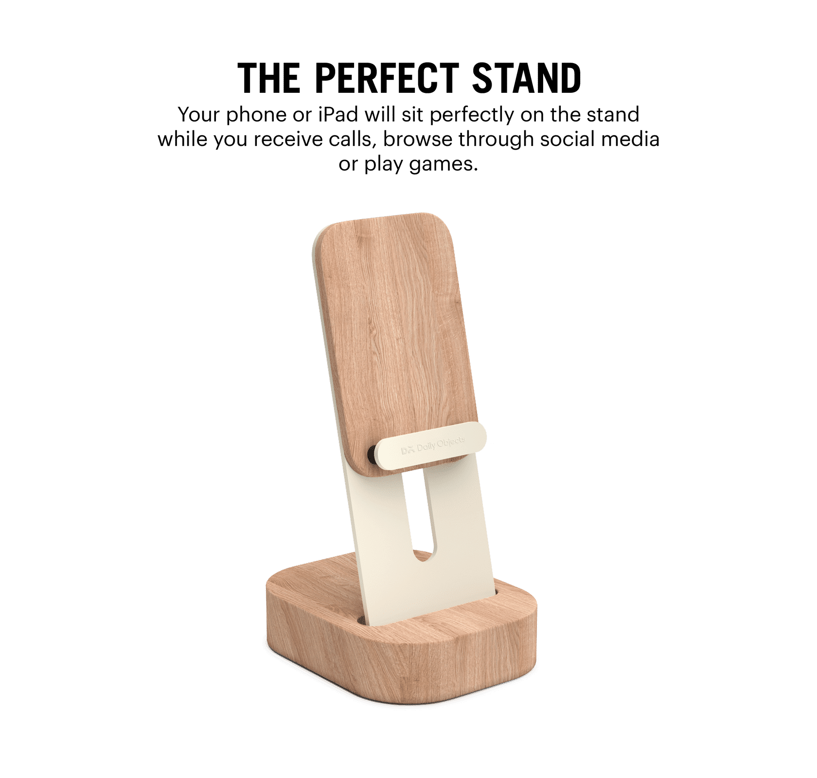 Mount Adjustable Phone Stand - Ivory White - KlippiK | Online Shopping ...